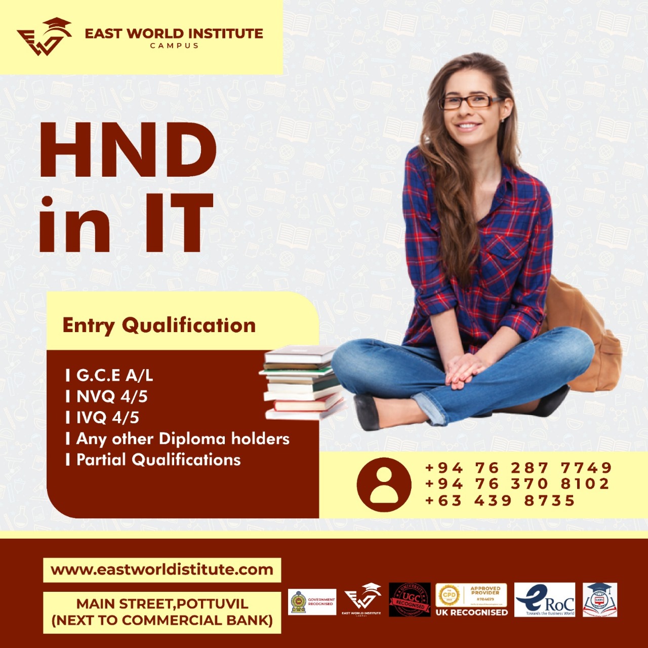 HND in IT – EAST WORLD INSTITUTE